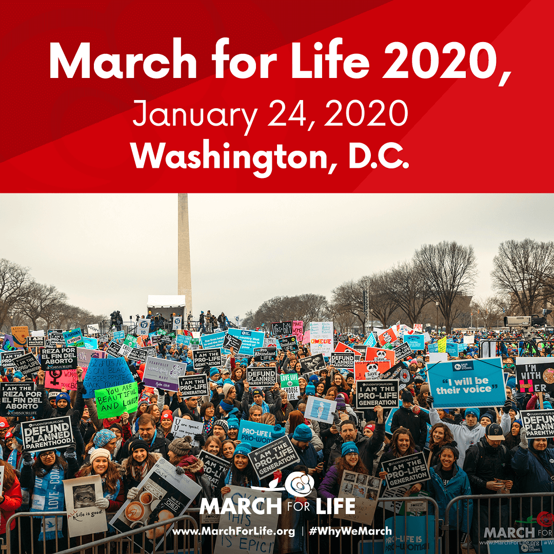 IT'S NOT TOO LATE TO PRAY-FIRST PRAYER CALL OF 2020 WITH MARCH FOR LIFE ...