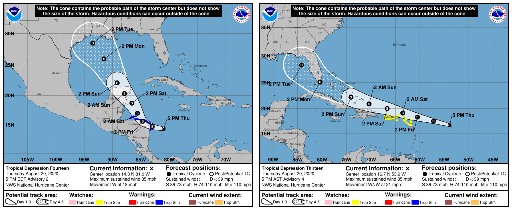 CARIBBEAN STORMS COULD COLLIDE TO CREATE MEGASTORM: ARE WE IN DANGER ...