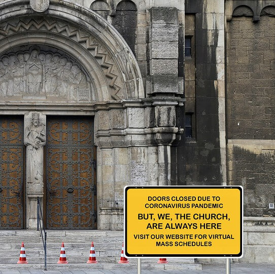 VIDEO: CHURCHES MAY BE CLOSED BUT WE CAN STILL WORSHIP TOGETHER ...