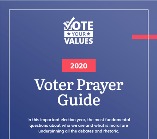 HOW TO SHARE THE VOTER PRAYER GUIDE! - Intercessors for America