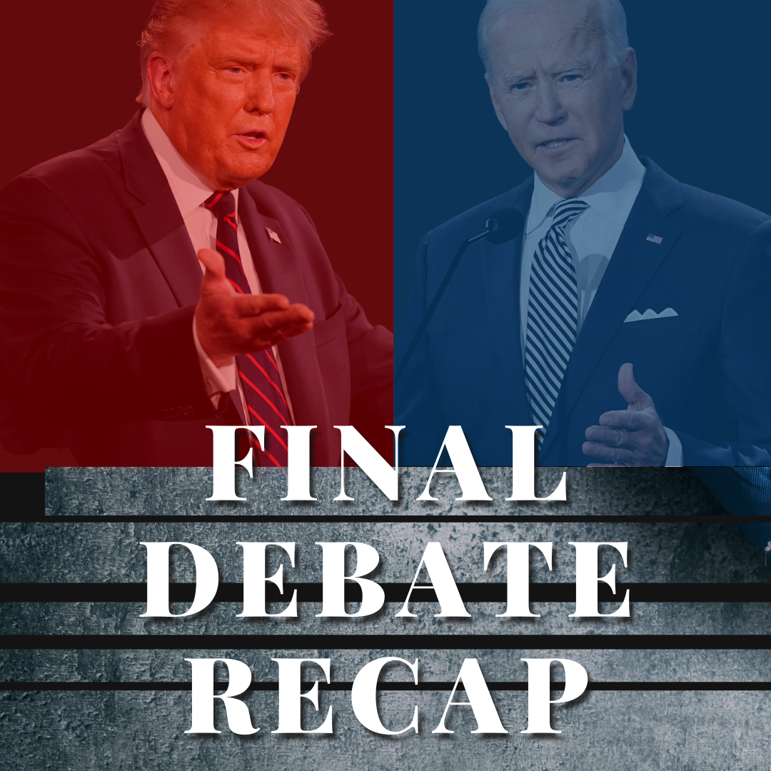 FINAL DEBATE BRINGS BIDEN INTO PUBLIC VIEW - Intercessors for America