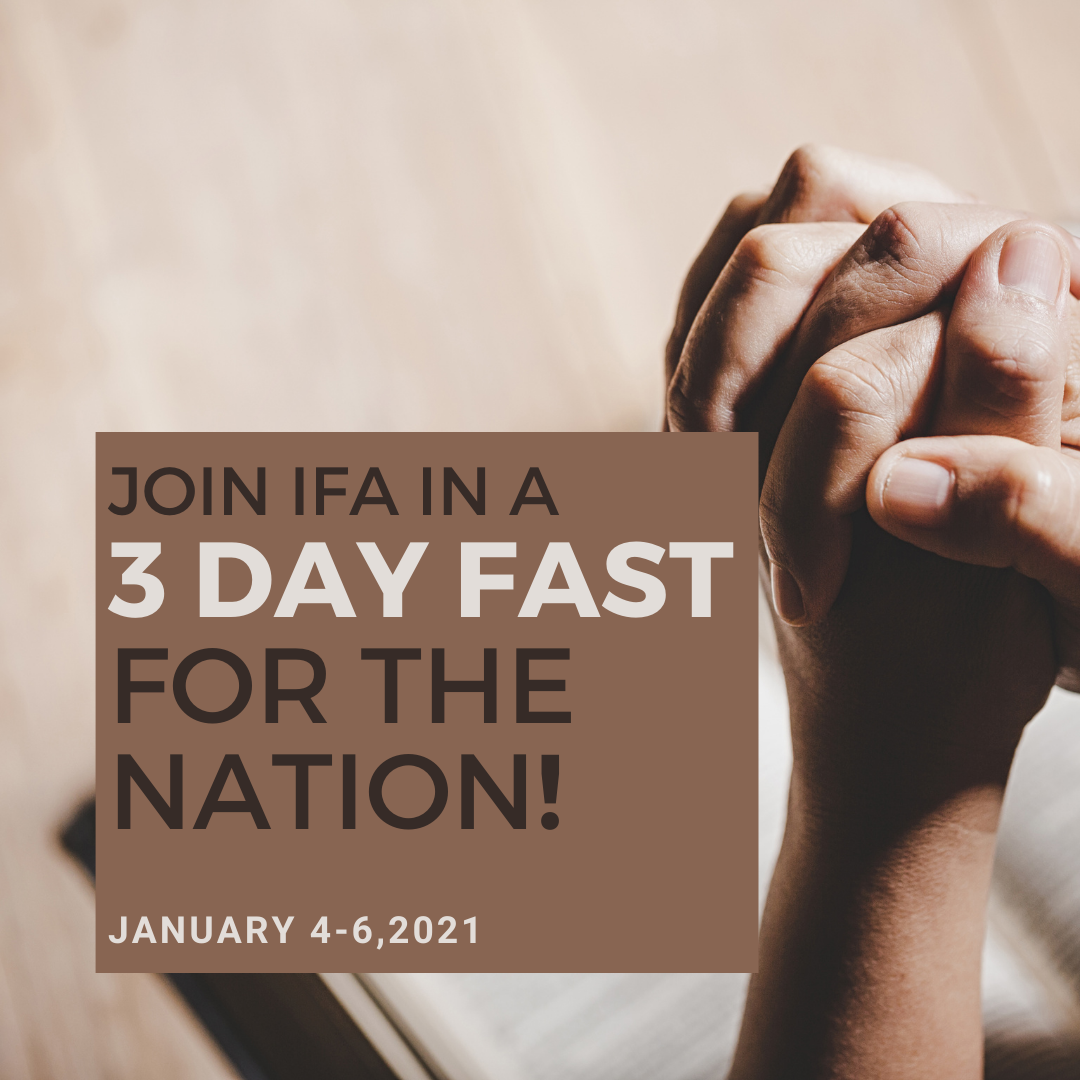 IFA CALLS FOR 3 DAY FAST FOR AMERICA-WILL YOU JOIN? - Intercessors for ...