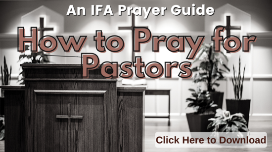 A Call to Pray for Pastors and the Church - Intercessors for America