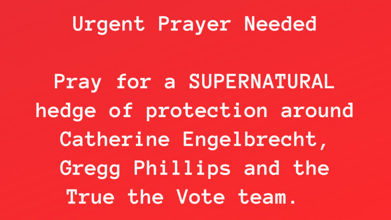 Urgent Prayer Request - Intercessors for America