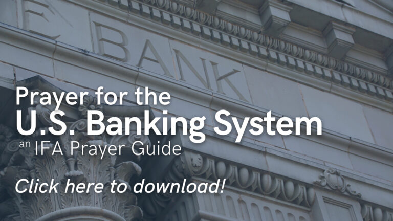Prayer for the U.S. Banking System - Intercessors for America
