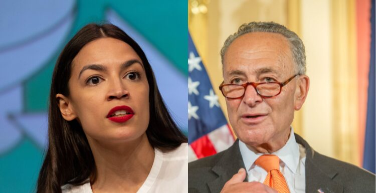 AOC Wallops Schumer in Potential 2028 NY Senate Primary, Poll Finds ...